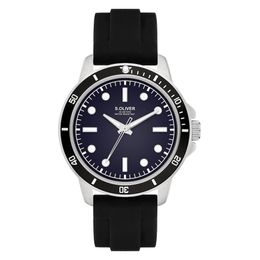 s.Oliver Analog Watch male Black size One Size