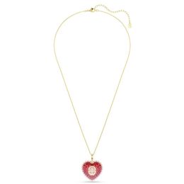 Swarovski Kette Damen Gr&ouml;&szlig;e One Size gold / rot
