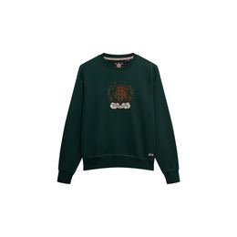 Superdry & Co Sweatshirt 'Crest' female Green size 38
