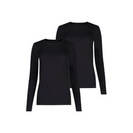 Skiny Longsleeve ' Cotton Essentials ' Damen Gr&ouml;&szlig;e XL schwarz