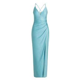 Vera Mont Abendkleid im Glitzer-Look Damen Gr&ouml;&szlig;e 32 mint Winterkleid
