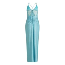 Vera Mont Abendkleid im Glitzer-Look Damen Gr&ouml;&szlig;e 30 mint Winterkleid