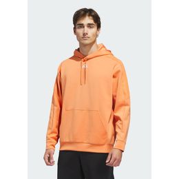 adidas Performance Sportsweatshirt 'Beyond' Herren Gr&ouml;&szlig;e XL orange / wei&szlig;