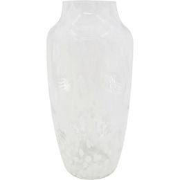Ambia Home Vase, Klar, Glas, bauchig, 35 cm, mundgeblasen, zum Stellen, auch f&uuml;r frische Blumen geeignet, Dekoration, Vasen, Glasvasen