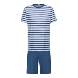 Mey Short Pajamas 'Sky Stripes' male Blue size L