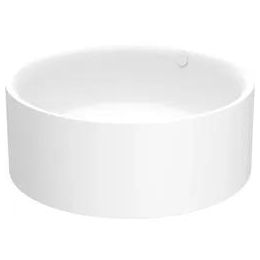 BettePond Silhouette Badewanne, oval, freistehend, 1500x1500x450mm, 6045-000CFXXS,AS, Farbe: Wei&szlig; mit Antirutsch Sense