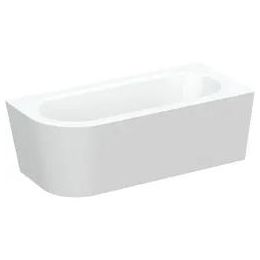 BetteStarlet V Silhouette Eck-Badewanne, Halb freistehend, Ecke rechts, 1650x750x420mm, 6680-000CELVK,AS, Farbe: Wei&szlig; mit Antirutsch Sense