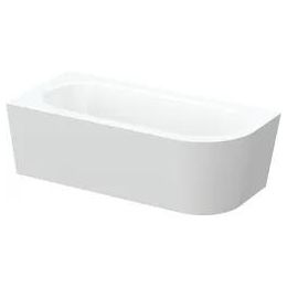 BetteStarlet IV Silhouette Eck-Badewanne, Halb freistehend, Ecke links, 1750x800x420mm, 6660-000CERVK,AS, Farbe: Wei&szlig; mit Antirutsch Sense
