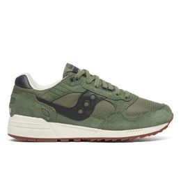 Saucony Low-Top Sneaker - Rolive Green Suede And Leather Sneakers - Gr. 9_5 - in Grau - f&uuml;r Damen