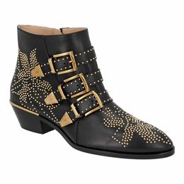 Chlo&eacute; Chlo&eacute; Stiefel - Susanna Ankle Boots Black - Gr. 36 (EU) - in Schwarz - f&uuml;r Damen