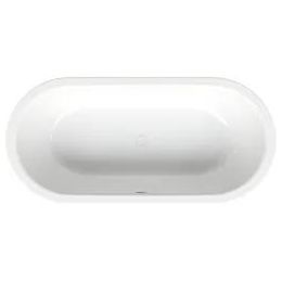 BetteStarlet Flair Oval Einbau-Badewanne, 2-Sitzer, oval, 1880x880x420mm, 8775-000AS, Farbe: Wei&szlig; mit Antirutsch Sense