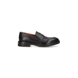Alexander Hotto Loafer - Smooth Leather Penny Loafers With Stitched Apron F - Gr. 43,5 (EU) - in Schwarz - f&uuml;r Damen