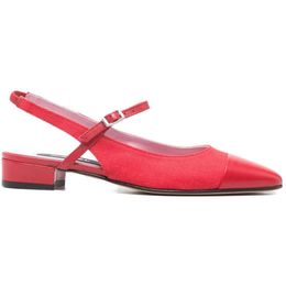 Carel Paris Ballerinas - Flat Shoes Red - Gr. 37 (EU) - in Rot - f&uuml;r Damen