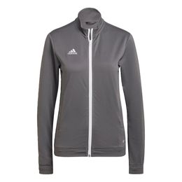 adidas Performance Trainingsjacke 'Entrada 22' Damen Gr&ouml;&szlig;e XL dunkelgrau / wei&szlig;