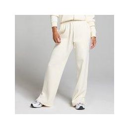Myprotein MP Damen Basics Jogginghose mit Geradem Bein &ndash; Helles Cremewei&szlig; - M