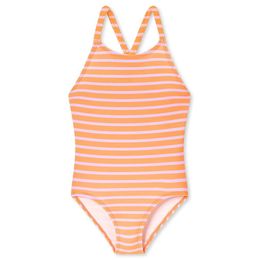 Schiesser Badeanzug ' Aqua Kids ' M&auml;dchen Gr&ouml;&szlig;e 140 orange / hellrot