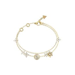 Guess Armband Damen Gr&ouml;&szlig;e S goldgelb / transparent