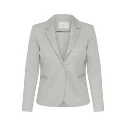 Kaffe CURVE Blazer Damen Gr&ouml;&szlig;e 40 hellgrau