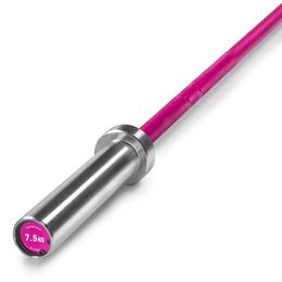 Technik Bar 7,5 kg - Pink - extra leichte Aluminium Hantel