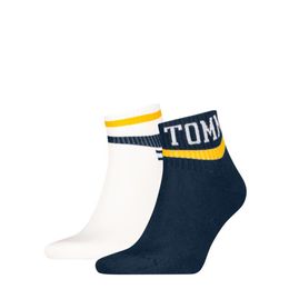 Tommy Hilfiger Herren Kurzsocken &raquo;TH UNI TJ QUARTER 2P SPORT&laquo; 2er Pack blau 43-46