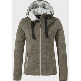 Sch&ouml;ffel Sch&ouml;ffel Damen Fleecejacke &raquo;Fleece Hoody Aurora L&laquo; mit Kapuze braun 36