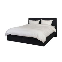 M&ouml;bel Kraft Boxspringbett 180x200 in dunkelgrau - grau - Materialmix - 180 cm - 105 cm - M&ouml;bel Kraft
