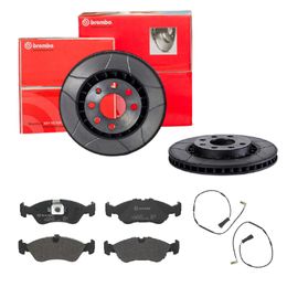 Brembo Bremsensatz-Vorderachse MAX LINE / STANDARD SK8K0F6V87 Bremsensatz, Scheibenbremse vorne rechts links innenbel&uuml;ftet 256mm f&uuml;r DAEWOO PONTIAC VA