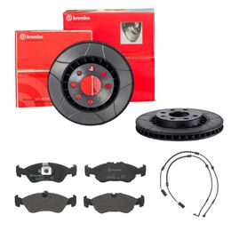 Brembo Bremsensatz-Vorderachse MAX LINE / STANDARD SK8K0F6R53 Bremsensatz, Scheibenbremse vorne rechts links innenbel&uuml;ftet 256mm f&uuml;r DAEWOO PONTIAC VA