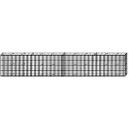 bellissa Gabionenkorb Mauersystem 40cm Steingabionen g&uuml;nstig