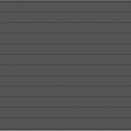 TraumGarten Sichtschutzzaun SYSTEM ALU PLUS Zaunfeld-Set Anthrazit 238 cm Sichtschutz Steckzaun Lamellenzaun g&uuml;nstig