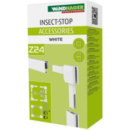Windhager Insektenschutz Expert Eckverbinder Fenster + T&uuml;r Wei&szlig; g&uuml;nstig