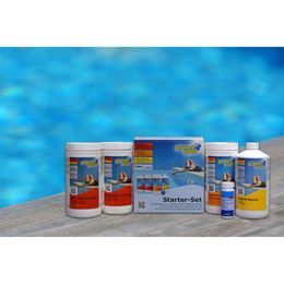 Weka Pflege-Set "DeLuxe" Starter-Kit Wasserpflege Pool g&uuml;nstig