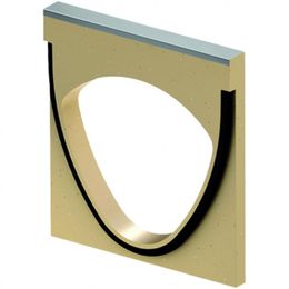 Aco Drain Multiline Seal in Adapter f&uuml;r Flie&szlig;richtungswechsel, Stahl verzinkt, V300