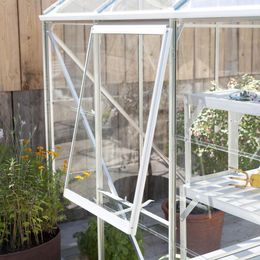 Vitavia Seitenfenster V, Mit ESG, Silber