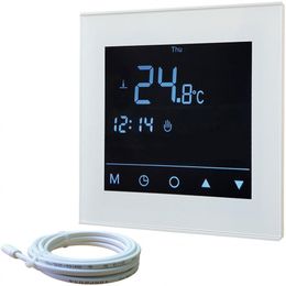 Wellker E-Heat Thermostat inkl. Sensorleitung, Comfort
