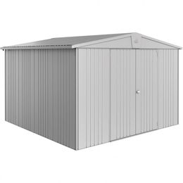 BioHort Ger&auml;tehaus Europa silber-metallic Ger&auml;teschuppen, 7 (316x300 cm)