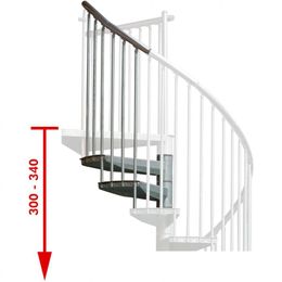 Minka H&ouml;henerweiterung f&uuml;r Rondo Zink Plus, 340 cm, 140 cm