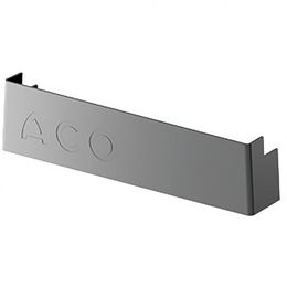 Aco Profiline Stirnwand f&uuml;r fixe H&ouml;he f&uuml;r Fassadenentw&auml;sserung Typ 2.0, 50 mm, 130 mm,Stahl verzinkt