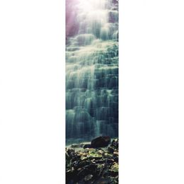 XIMAX Raumheizk&ouml;rper Design Heizk&ouml;rper P1 Plan Print Wasserfall 1 vertikal, 180x52 cm (952 W)