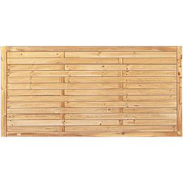 TETZNER & JENTZSCH T&J Sichtschutzzaun Lamellenzaun Sichtschutz, 180x90 cm