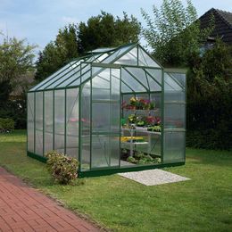 Vitavia Gew&auml;chshaus Mars Tomatenhaus Smaragd, 4 mm, 321x257x232 cm (LxBxH),HKP (Hohlkammerplatten)