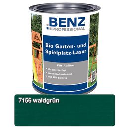 BENZ PROFESSIONAL Bio Garten- & Spielplatz-Lasur Holzschutzmittel, 2,5 l, Waldgr&uuml;n