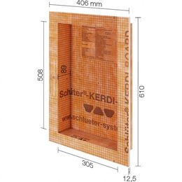 Schl&uuml;ter-KERDI-BOARD-N Einbauelement, (BxH) 305x508 mm