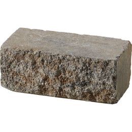 KANN Gartenmauer Vermont Kompakt muschelkalk-nuanciert Mauersteine, Grundelement (30x15 cm)