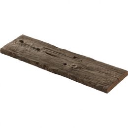 KANN Terrassenplatte LogSleeper Antik-braun, 90x25 cm