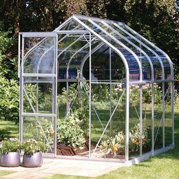 Vitavia Gew&auml;chshaus Orion Tomatenhaus Silber, 257x202x231 cm (LxBxH)