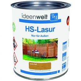 TETZNER & JENTZSCH T&J HS Lasur Holzlasur f&uuml;r au&szlig;en, 0,75 l, Wei&szlig;