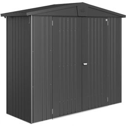 BioHort Ger&auml;tehaus Europa dunkelgrau-metallic Ger&auml;teschuppen, 2A (244x84 cm)