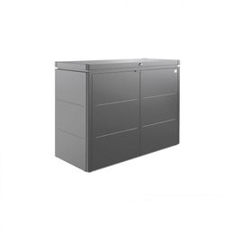 BioHort Gartenschrank HighBoard dunkelgrau-metallic, 160 (160x118x70 cm)