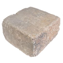 EHL Gartenmauer Mauersystem BossAntik naturbraun-nuanciert Mauersteine, Halbstein (25x25 cm)